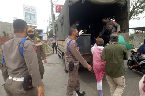 Satpol PP Dan Dinsos Kabupaten Tangerang Razia Badut Anak Punk Dan
