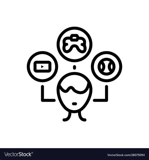 Interest Royalty Free Vector Image Vectorstock