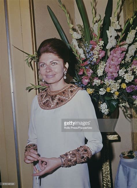 Iranian Born Actress And Former Queen Of Iran Soraya Esfandiary