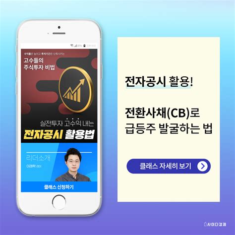 전환사채 발행 꼼꼼히 따져보자 사이다경제