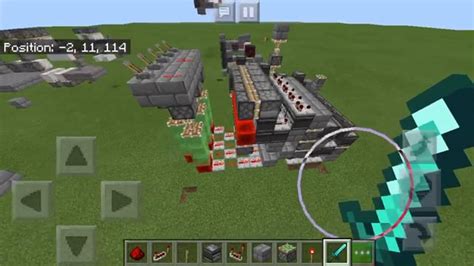 Tileable 3 Piston Extender Bedrock Rredstone
