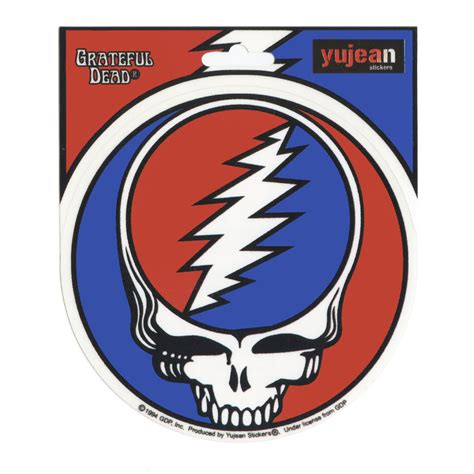 A115 Steal Your Face Grateful Dead Art Decal Deadhead Syf Window Sticker