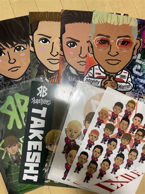 Exile Tribe クリアファイル メルカリ
