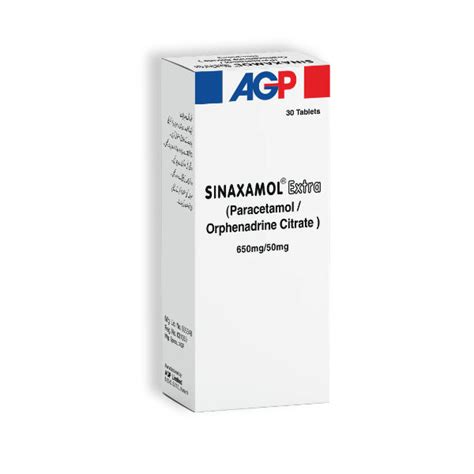 Sinaxamol Extra Tab 30s Dawa Healthcare