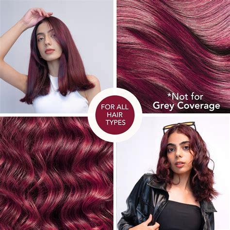 Buy Now Paradyes Ruby Rush Glossy Hair Tint No Bleach Semi Permanent