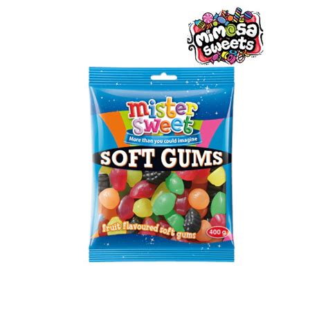 Mister Sweet Soft Gums 400g Mimosa Sweets