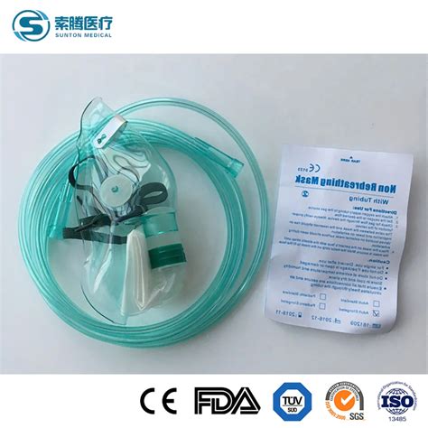 Sunton Wholesale Medica Individual PE Pack China Oxygen Reservoir Bag