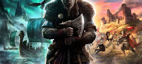 Assassins Creed Valhalla Announced Starring Burly Beardy Vikings