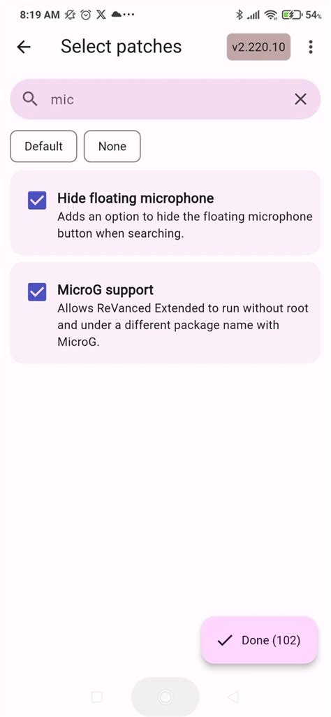 Cant Patch Using Rvx Manager Rrevancedextended