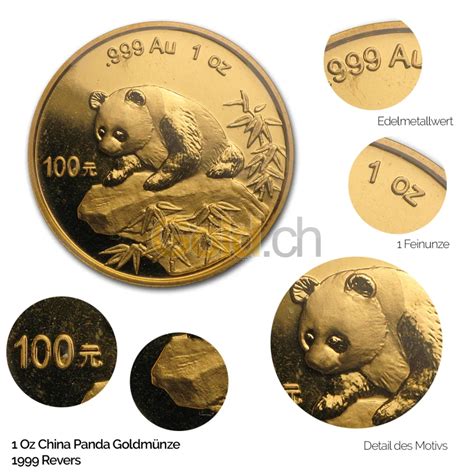 China Panda Gold Preisvergleich Goldmünzen günstig kaufen
