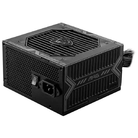 Msi Mag A Bn W Plus Bronze Power Supply Black Techinn