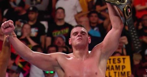 Gunther Ensures Hell Break The Record For Longest Wwe Intercontinental