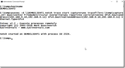 How To Capture A Network Trace From A Remote Computer 4sysops
