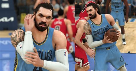 Nba 2k23 Steven Adams Cyberface And Body Update Takeshi