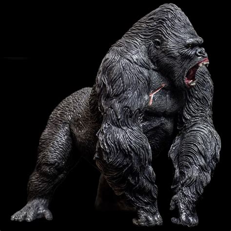 Buy Gorilla King Kong Toys With Realistic Rock Action Figure Rampage