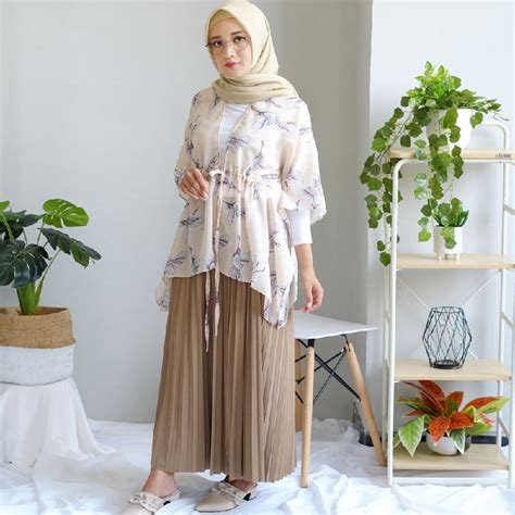 Ootd Hijab Celana Plisket Hijab Casual