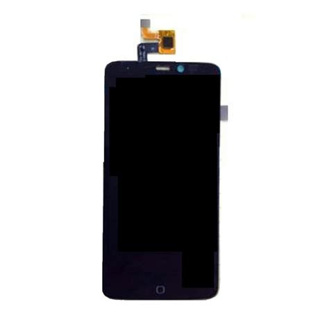 LCD With Touch Screen For Tecno H6 Black By Maxbhi Com