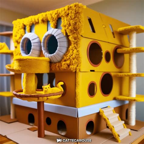 Ultimate Feline Fun Explore The World Of Giant Cat Playgrounds