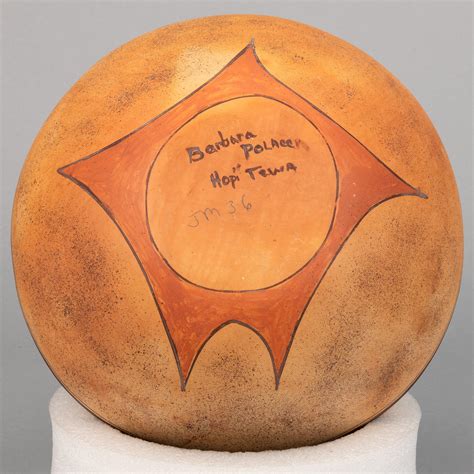 Lot Hopi Tewa Barbara Polacca Polychrome Jar