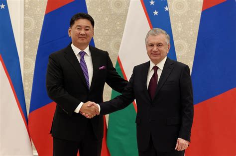 Монгол Улсын Ерөнхийлөгч У Хүрэлсүх Бүгд Найрамдах Узбекистан Улсын