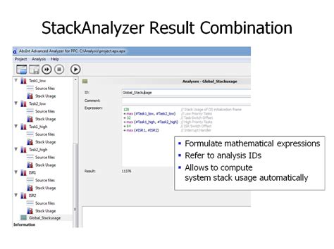 Stackanalyzer Introduction