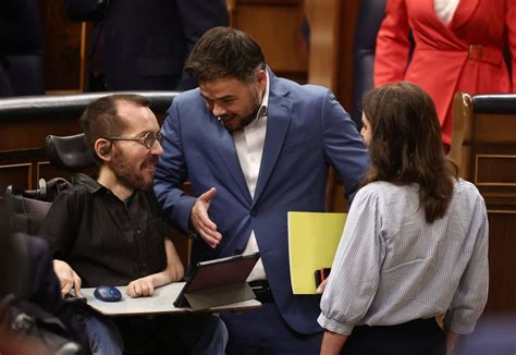 Podemos Se Une A Erc Y Bildu Para Prohibir Los Desahucios