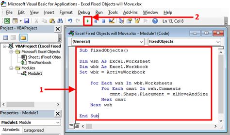 Excel Fixed Objects Will Move Error 7 Working Solutions