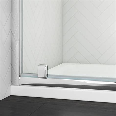 Harbour I6 Easy Clean 6mm Pivot Shower Door And Optional Side Panel Tap