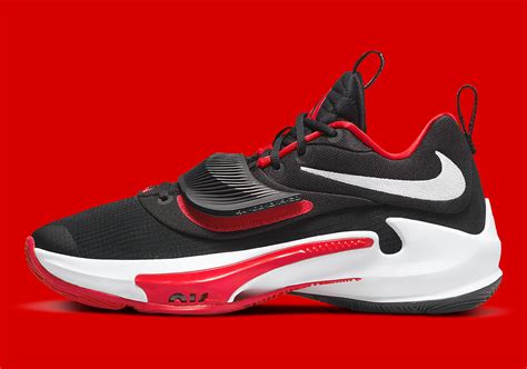 Nike Zoom Freak 3 Black Red Da0694 003