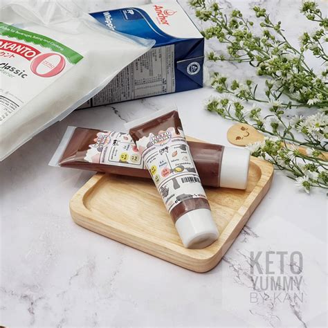 นมข้นหวานรสโกโก้ ขนมคีโต น้ำตาลหล่อฮังก๊วย 50 Ml Keto Keto Yummy By