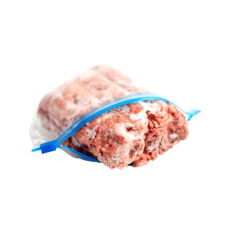 Ground Beef Frozen 10lbs Tube Aenos Foods Services