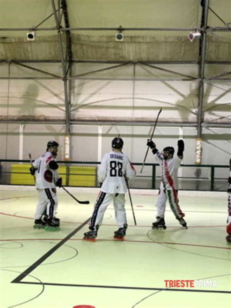 Hockey Inline Serie B Edera Trieste Supera La Fox Legnaro Ai Supplementari