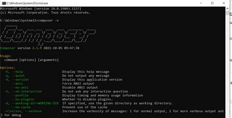 installer composer windows 10 pour wamp ou xampp comment devenir