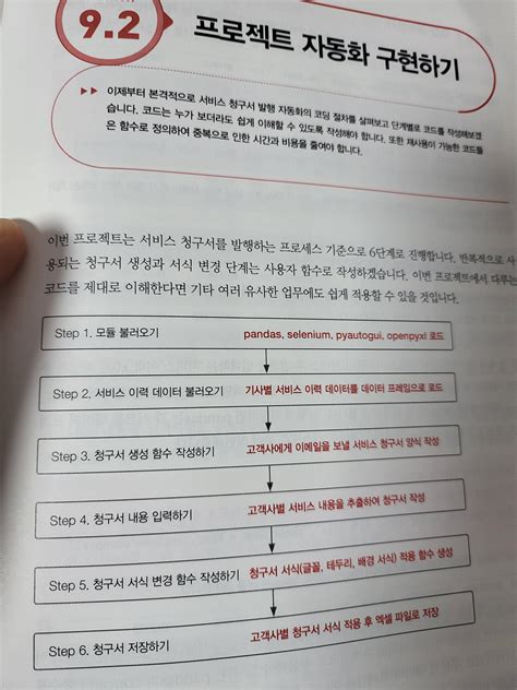 도서 리뷰 일잘러의 비밀 엑셀 대신 파이썬으로 업무 자동화하기