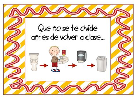 RECURSOS PARA EDUCACIÓN INFANTIL Normas de Comportamiento en el Aseo