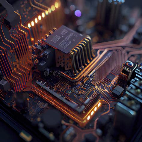 Central Computer Processors Cpu Concept Motherboard Digital Chip