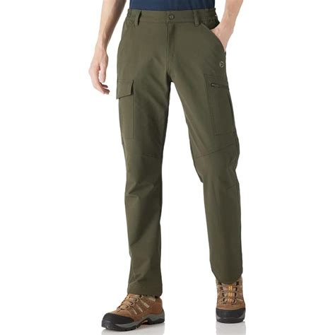 Outdoor Ventures Mens Hiking Pants Lightweight Water Resistant Cargo