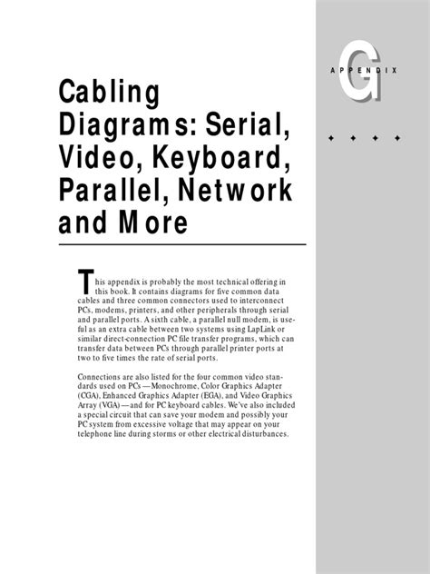 pdf appendixg cabling diagram serial video keyboard dokumen tips