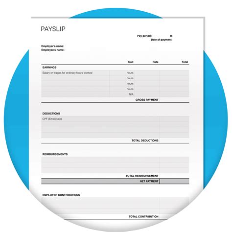 Excel Payslip Template Download