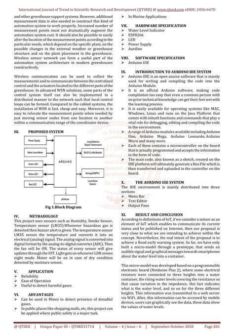 Iot Based Water Level Meter For Alerting Population About Floods Pdf