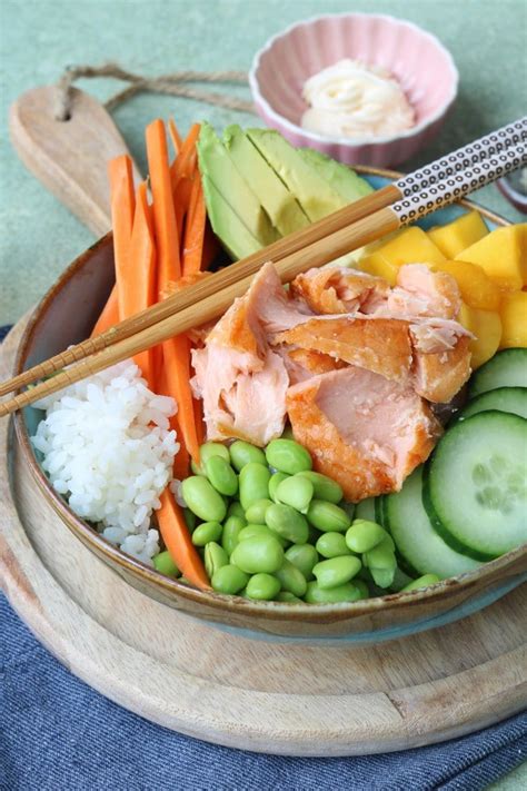 Poké Bowl Met Zalm Lekker Eten Met Linda