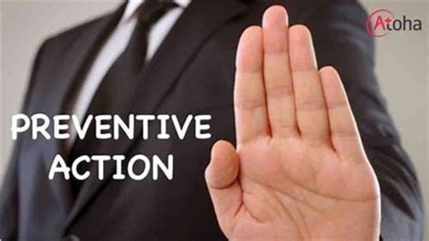 The Importance Of Preventive Action In Various Fields