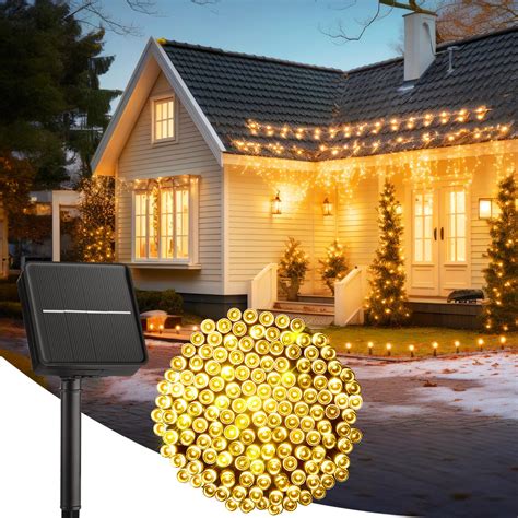 Solar Mini Lights 8 Lighting Modes Brightown Decor