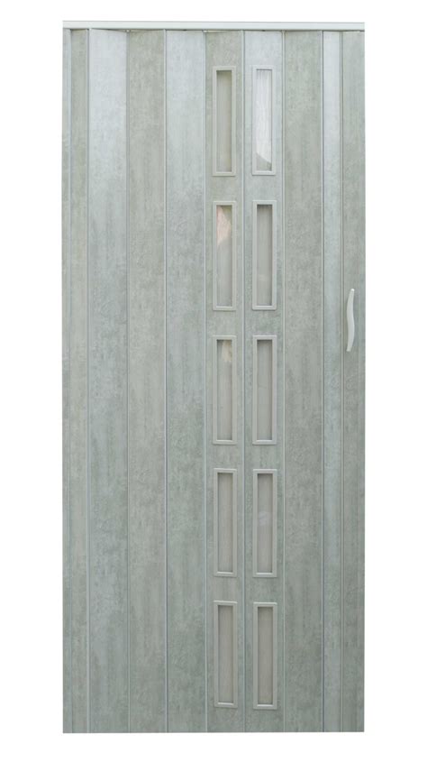 Drzwi Harmonijkowe 005S 61 90 Beton Mat 90 Cm Tanio ToHurt Pl