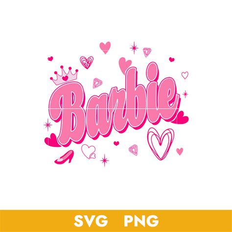 Barbie Doll Svg Barbie Svg Barbie Girl Svg Png Digital Fi Inspire