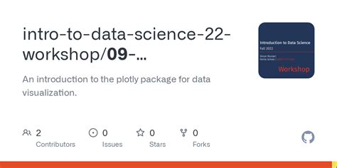 Github Intro To Data Science 22 Workshop09 Visualization Plotly Daza