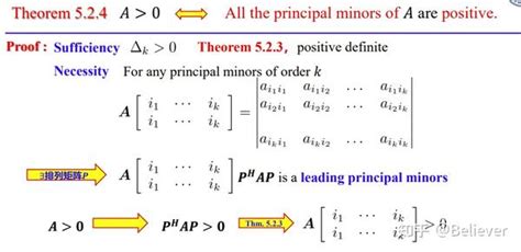 矩阵论学习笔记(六)hermite矩阵与正定矩阵 知乎 矩阵论学习笔记(六)hermite矩阵与正定矩阵 知乎