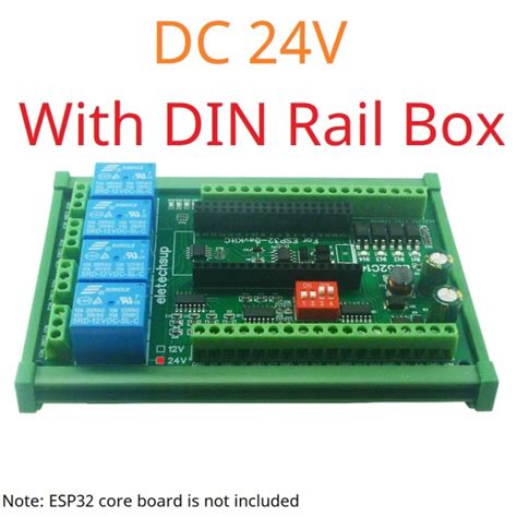 es32c14 24v rs485 2ao 2ai 4di 4do esp32 multifunction expansion board