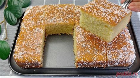 Дежурный пирог к чаю из жидкого теста Быстро и очень вкусно Воздушны