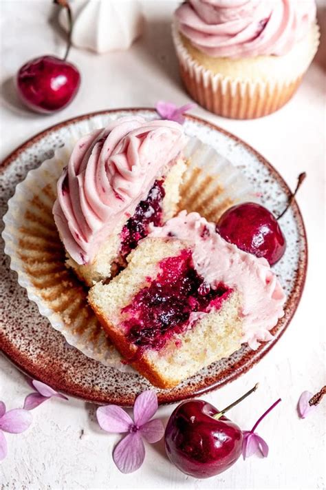 Cherry Cupcakes Recipe Cupcake Recipes Cherry Cupcakes Recipes